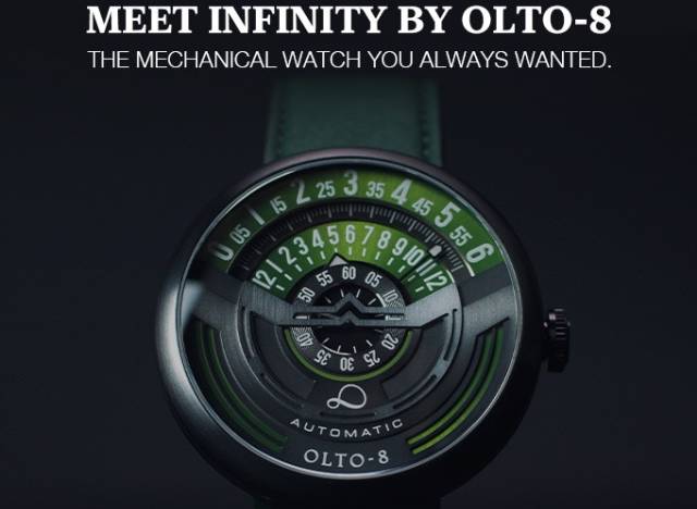 OLTO-8 INFINITY-Exclusive Design Watch for The Up-and-Coming – OLTO-8 ...